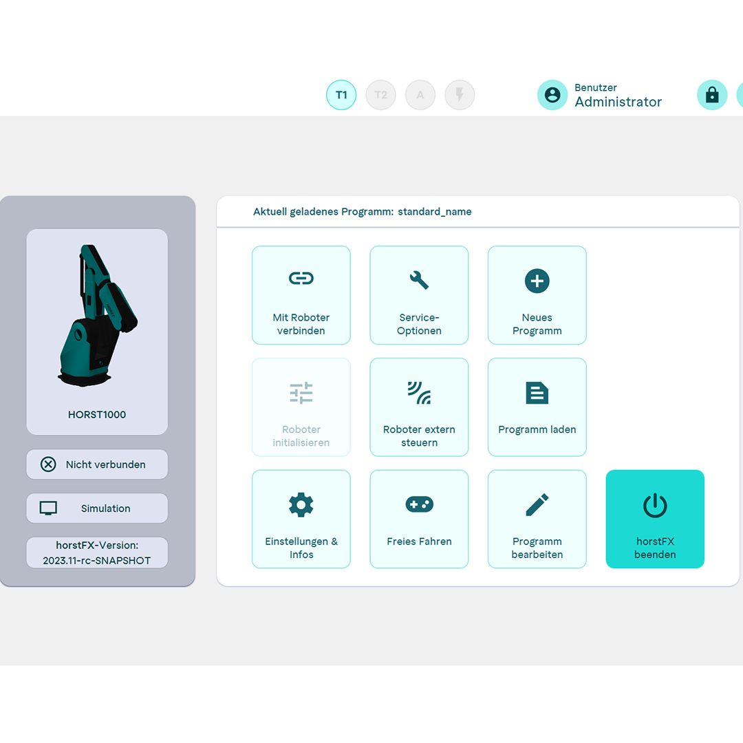 fruitcore robotics: Die Software für den Industrieroboter HORST